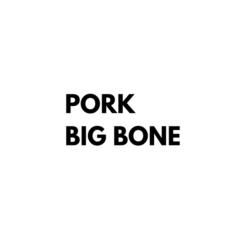 Pork Big Bone | PAWFF